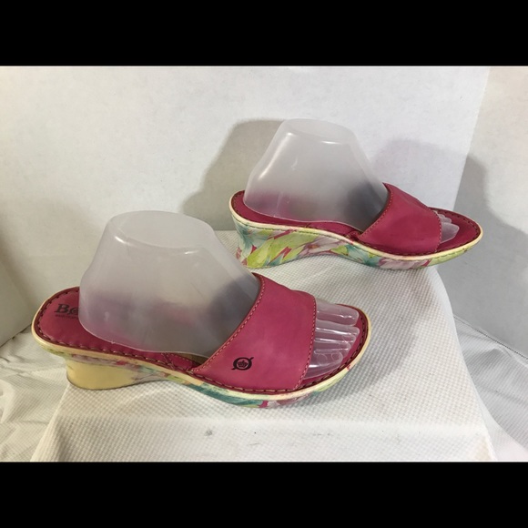 Born | Shoes | Born Wmns 8m Pink Leather Sandal Sa9 | Poshmark